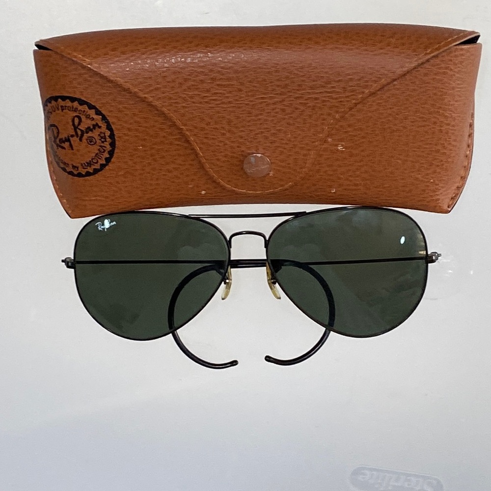 Vintage Outdoorsman Aviator Cable Temple Sunglasses U… - Gem